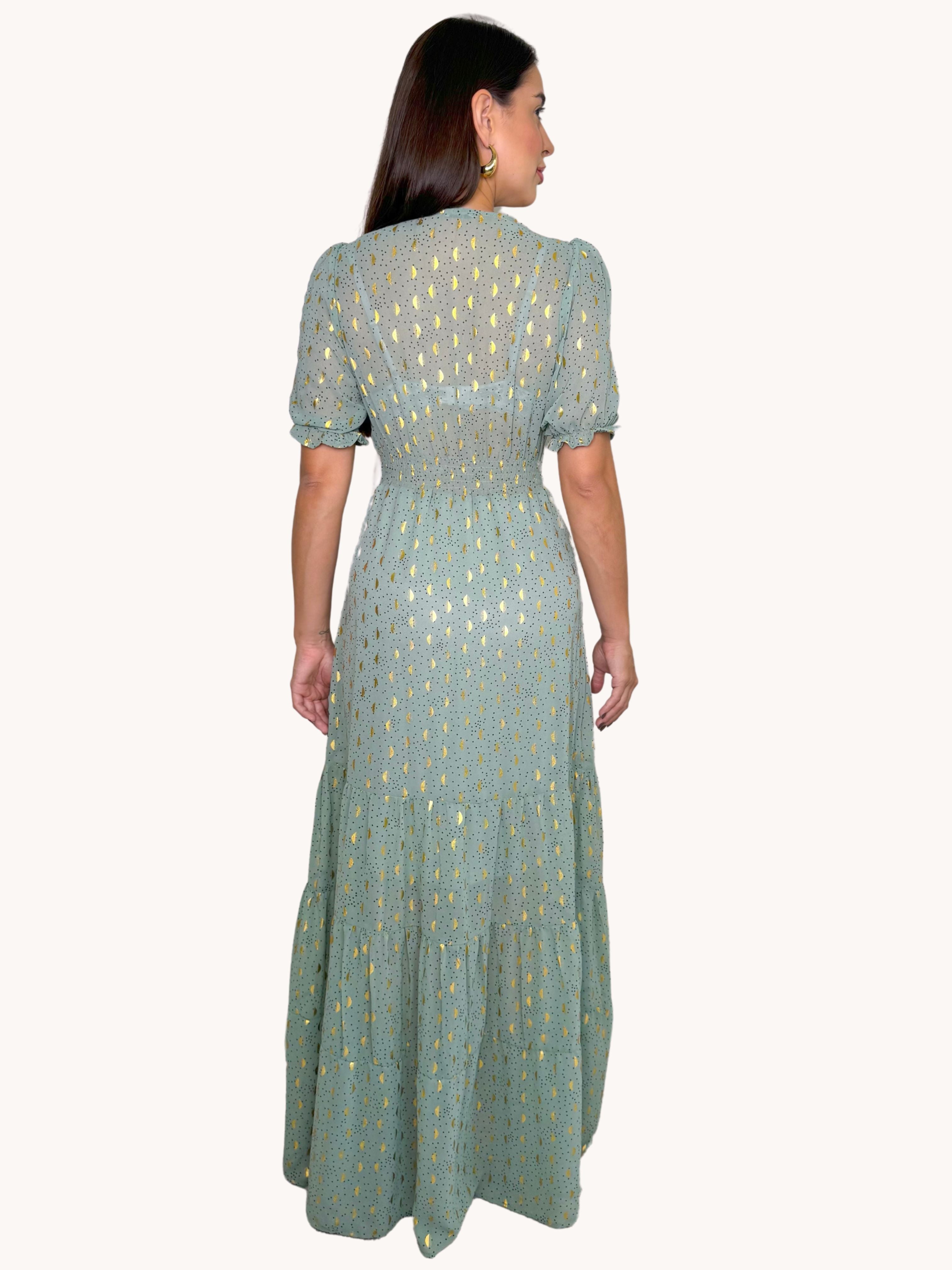 Vestido Longo Floral - Estampa Exclusiva, Confira